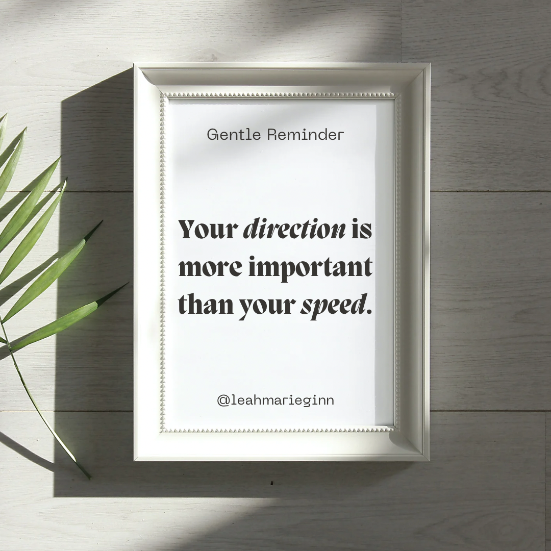 Progress over “Success” – Leah Ginn